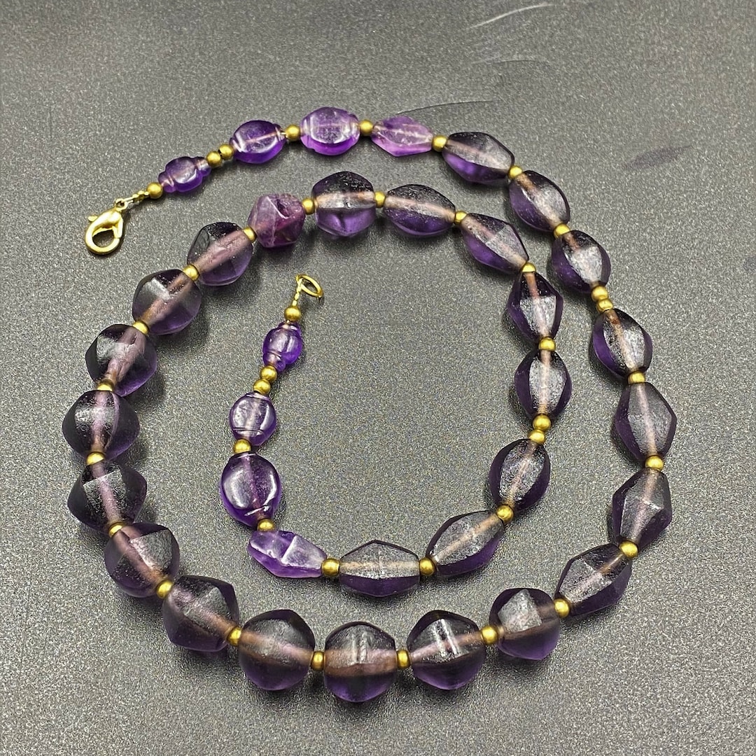 A Rare and Unique Antique Ancient Trade Glass Beads From South - Etsy
