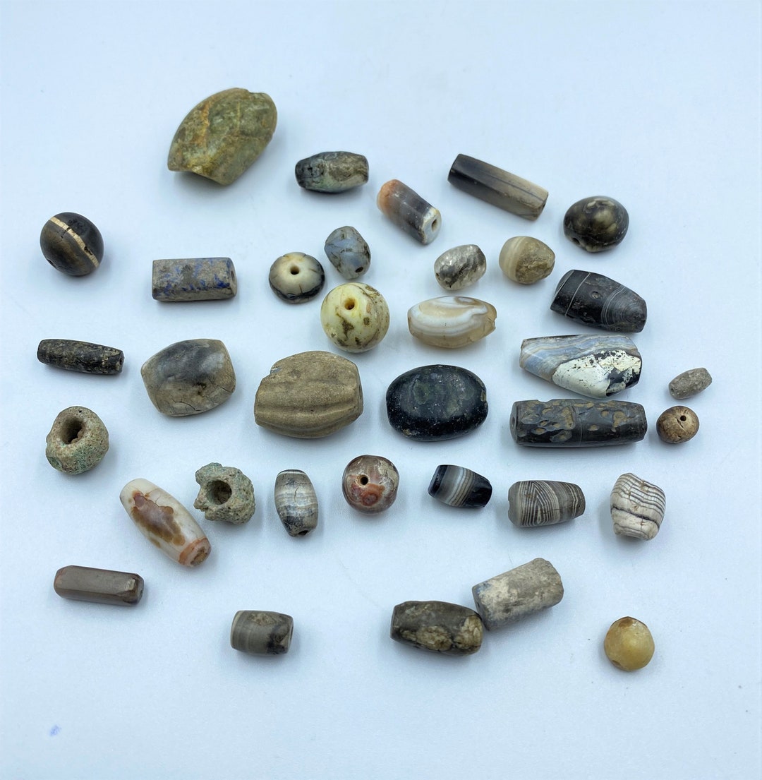 Ancient Near Eastern Antiquities Artifacts Roman Jewelry Agate Old Bead ...