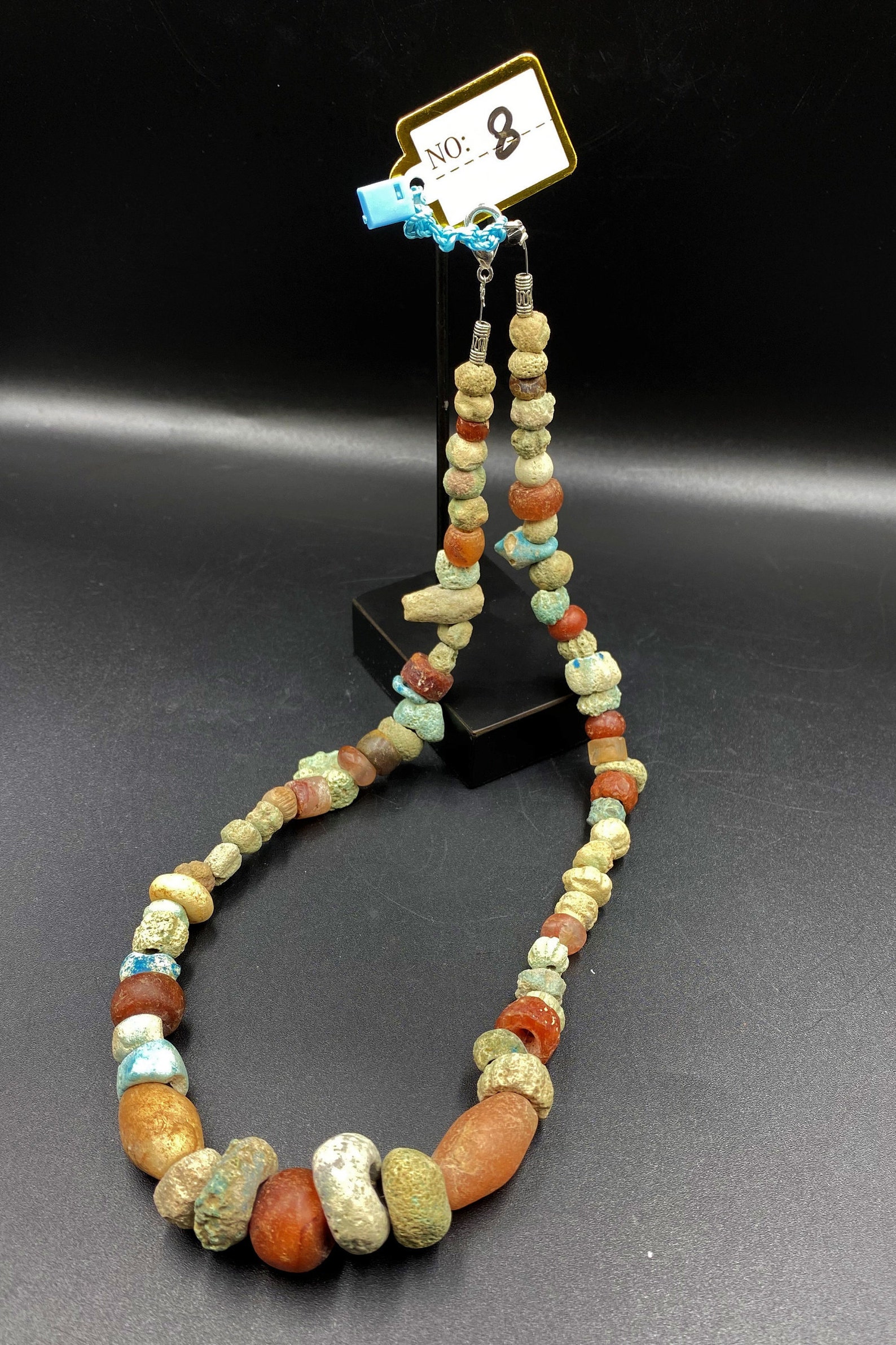 Old Antique Ancient Egyptian Faience Glass and Carnelian Bead - Etsy