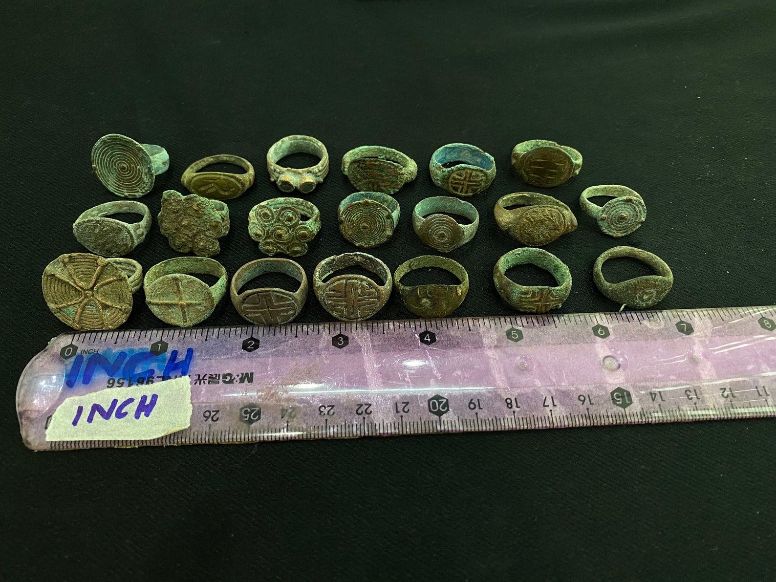 Rings the Lot of Ancient Rings From Ancient Romans Empire - Etsy