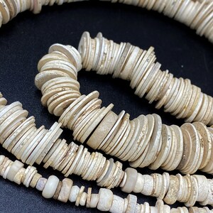 Old Antique Sea Shell Beads Lot Necklace From Ancient Historic Cultures ...