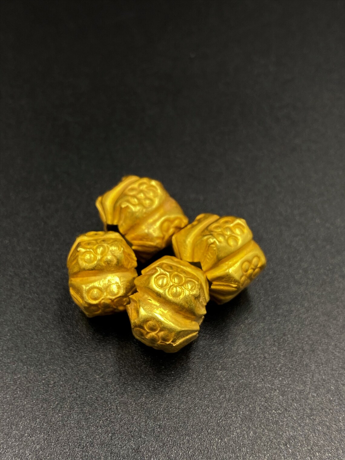 Old Ancient Antique Pyu Dynasty Culture Gold Beads from South | Etsy