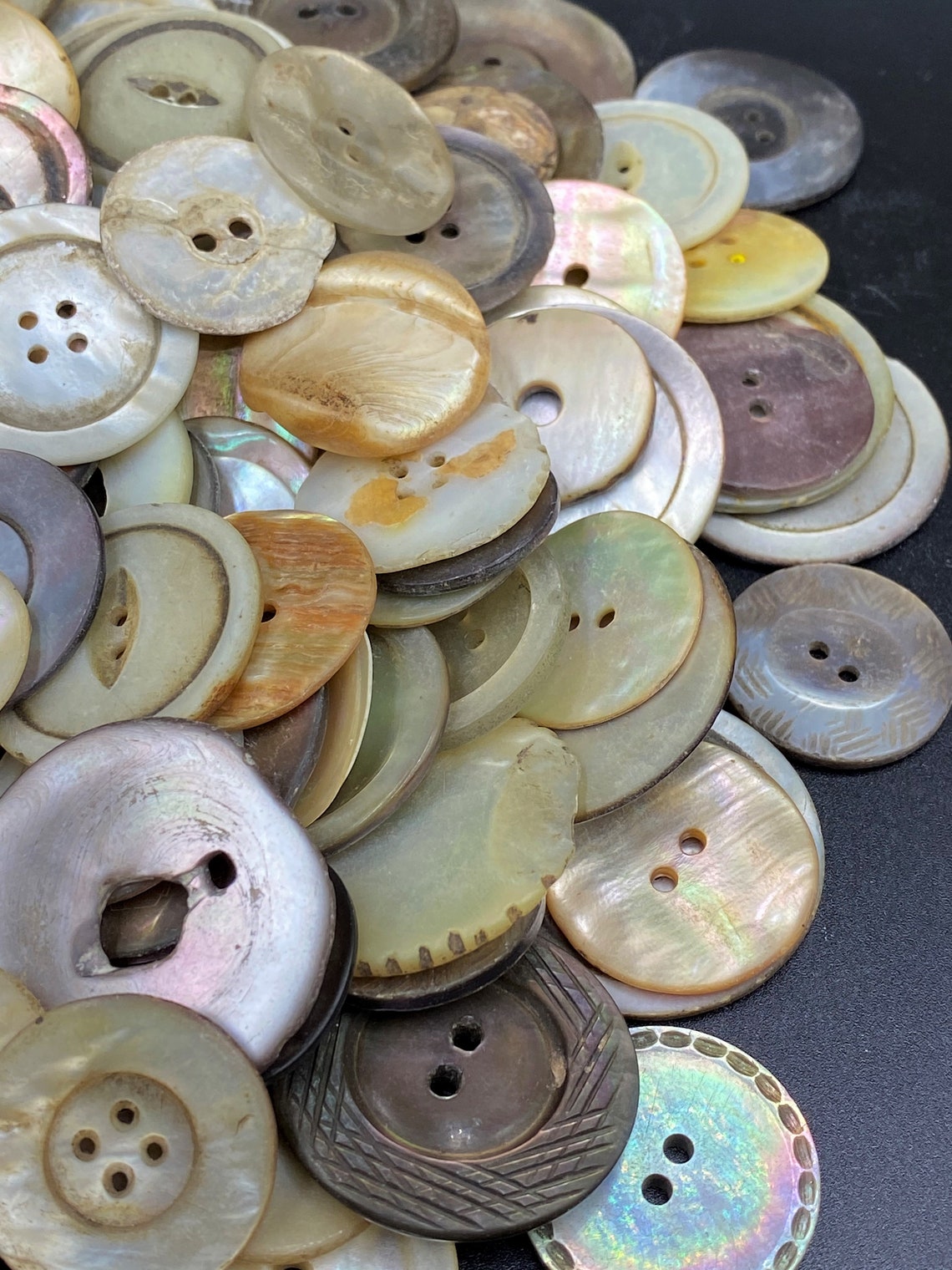 Old Antique Cultural Traditional Jewelry Mother Of Pearl Shell | Etsy