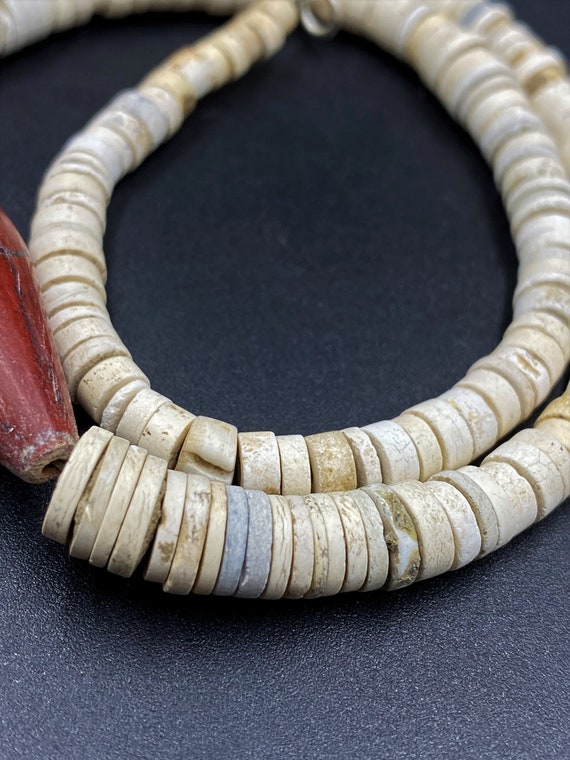 Old Antique Ancient Shell and Jasper Indus valley be… - Gem