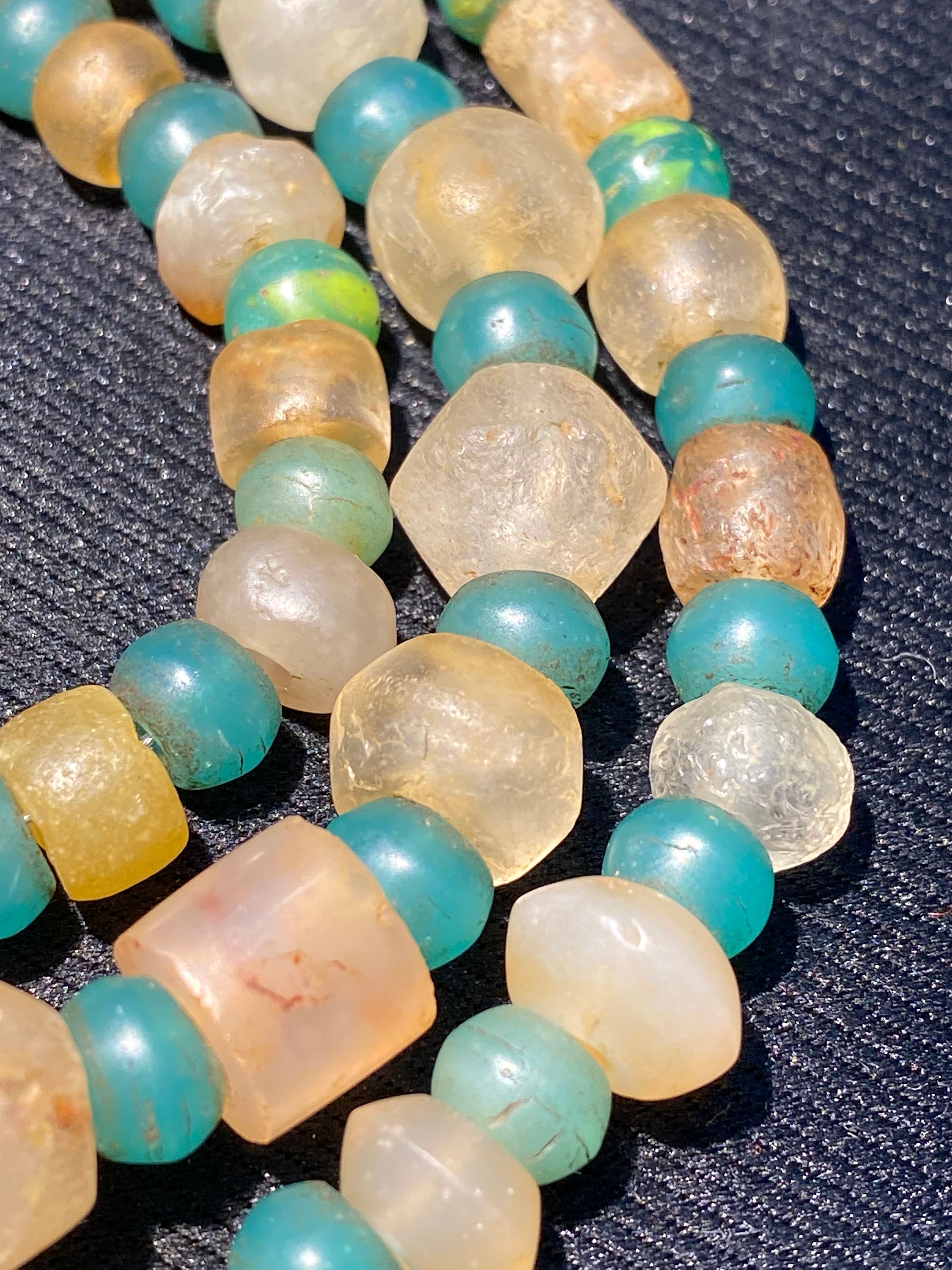 Ancient Quartz Beads Necklace From Neolithic Period | Etsy