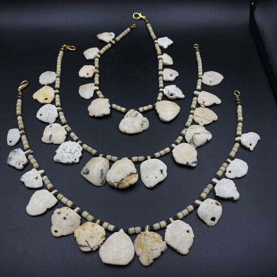 Old Antique Indo Tibetan Sea Shell Traditional Cultur… - Gem