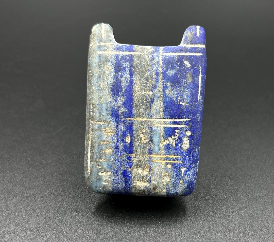 Antique Egyptian Lapis Lazuli Amulet Pendant - Etsy