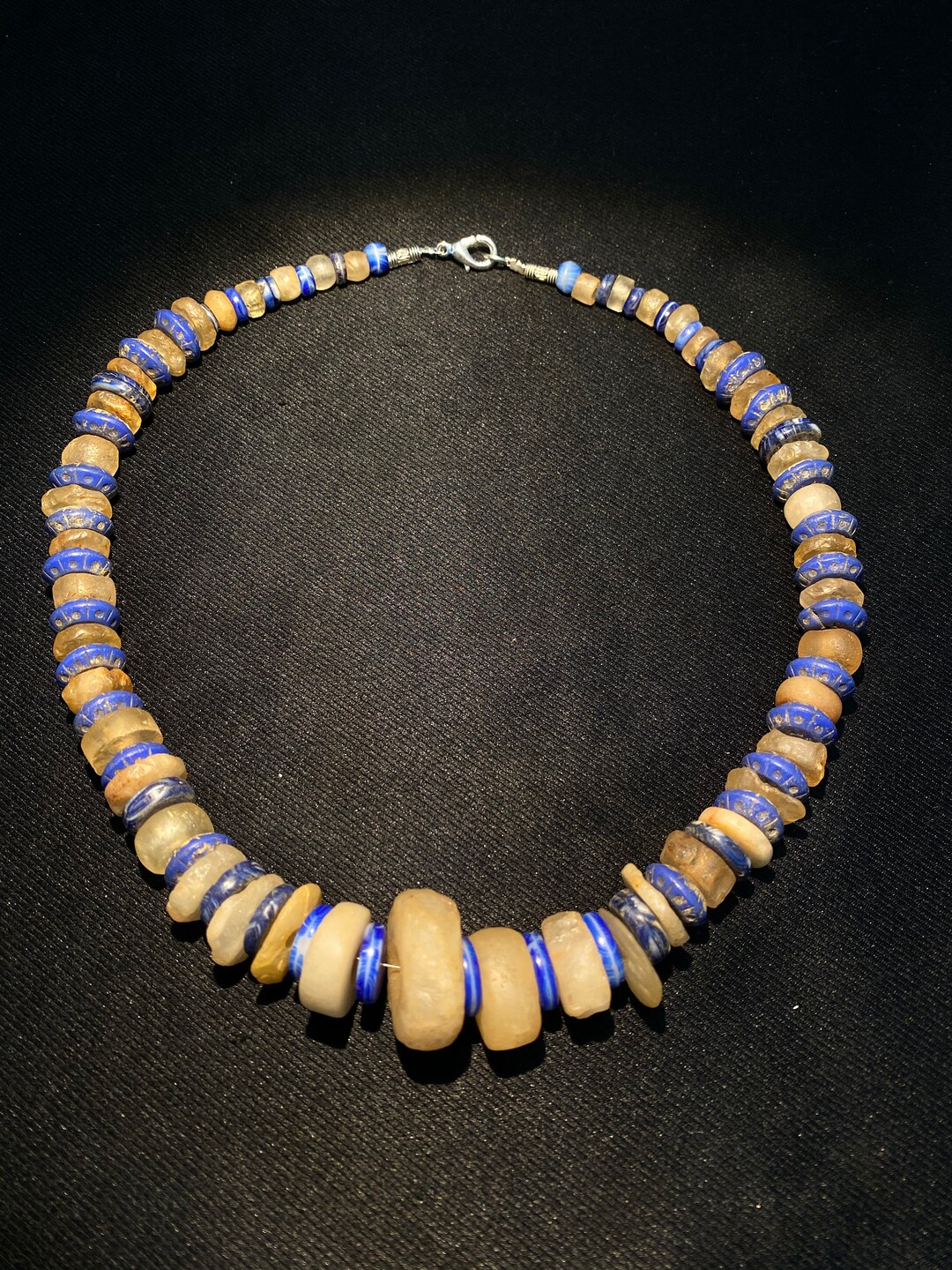 Ancient Crystal Quartz Beads Necklace Neolithic Period Jewelry Necklace ...