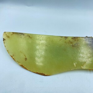 Chines Jade Bi Dagger Blade Knife Sword Late Shang Dynasty 1200-771 BC ...