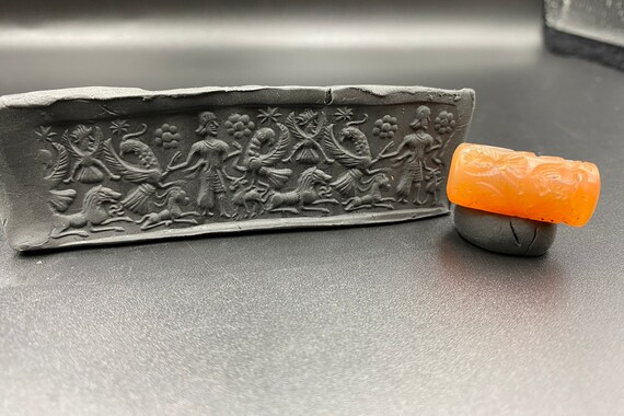 Near Easter Antique Old Vintage Sasanian Carnelian Ag… - Gem