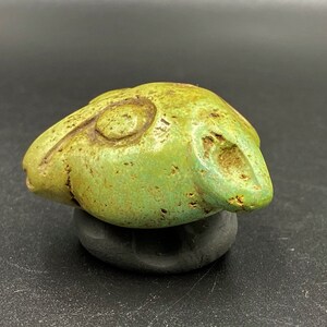 Ancient Chines Han Dynasty Turquoise Bead Pendant Engrave Wild Tiger ...