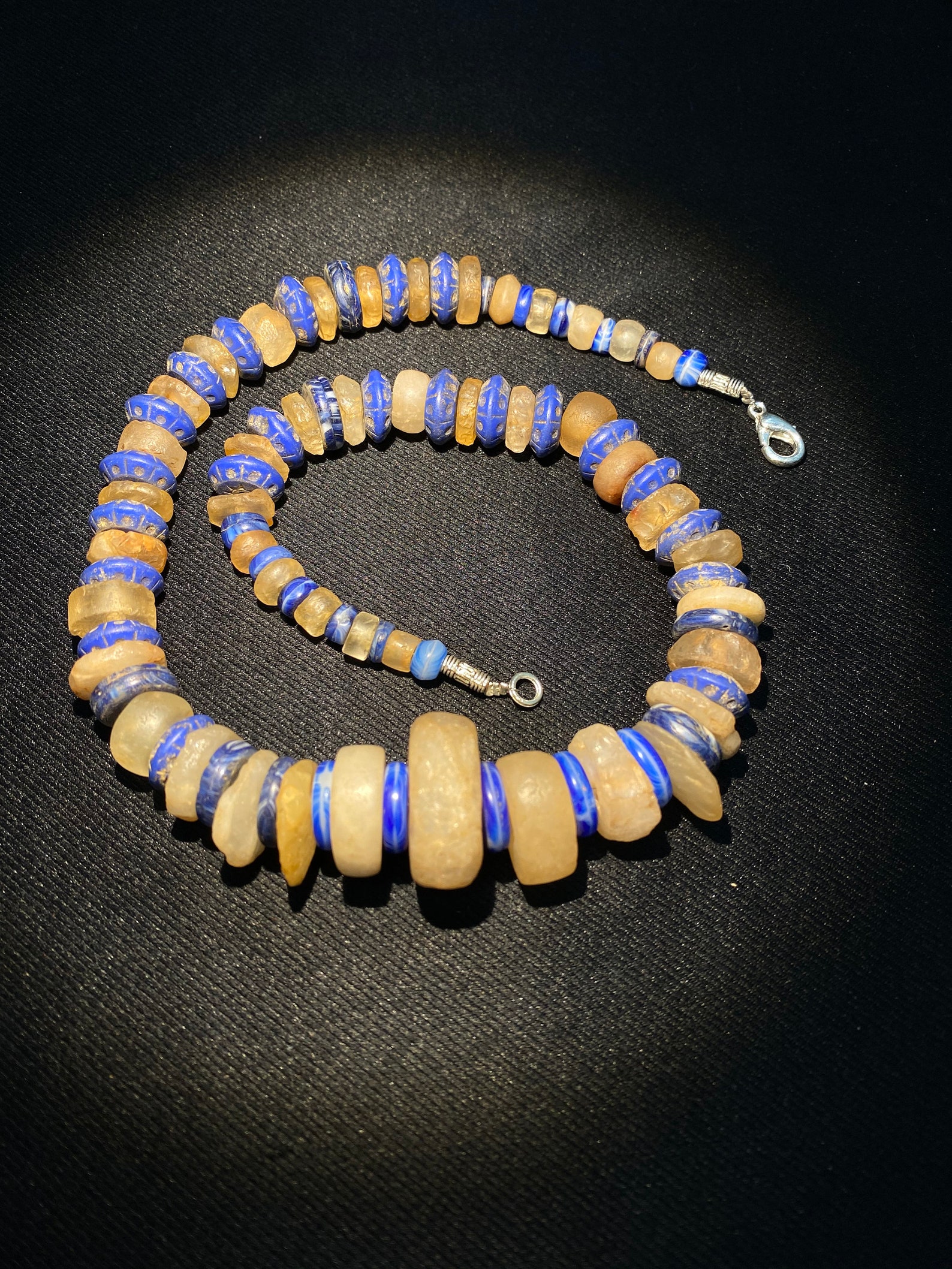 Ancient Crystal Quartz Beads Necklace Neolithic Period Jewelry - Etsy