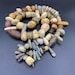 Neolithic Ancient Stone Age Jewelry Beads Made of Carnelian Rock Stone ...