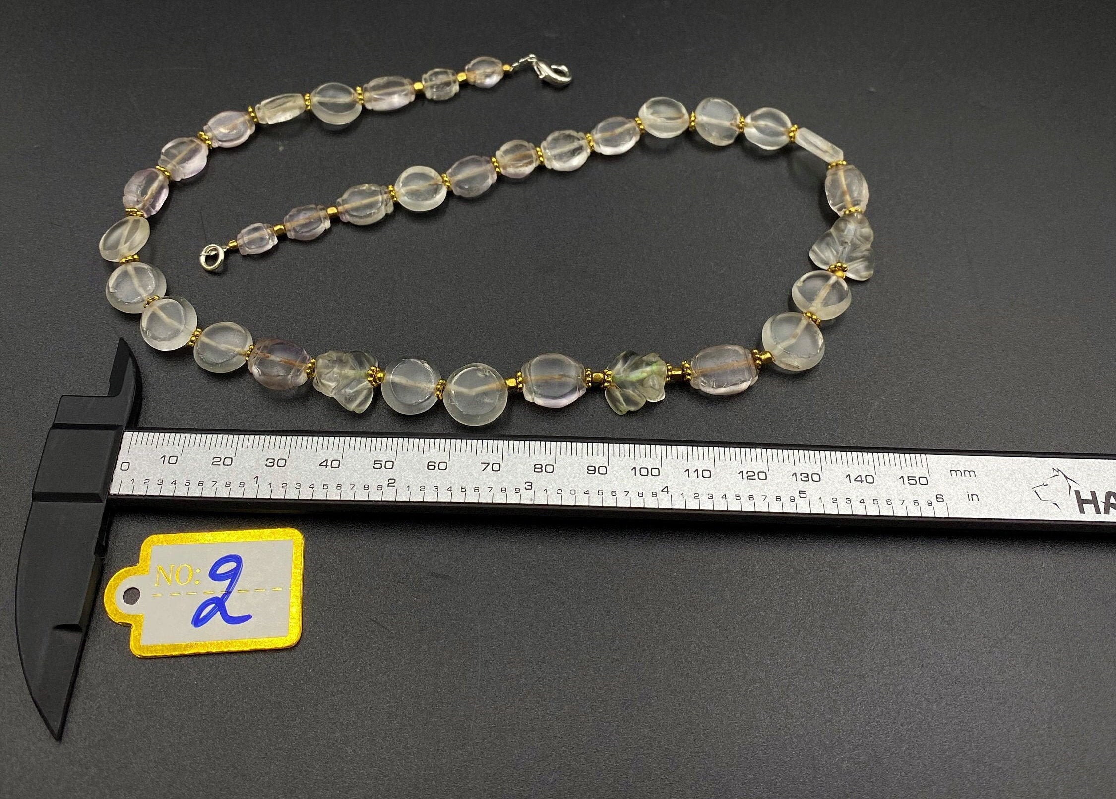 Old Antique Crystals Quartz Jewelry Beads Necklace of Ancient - Etsy