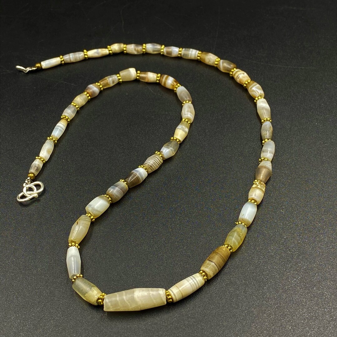 Antique Old Indo Greco Bactrian Ancient Agate Beads 256 BC - Etsy