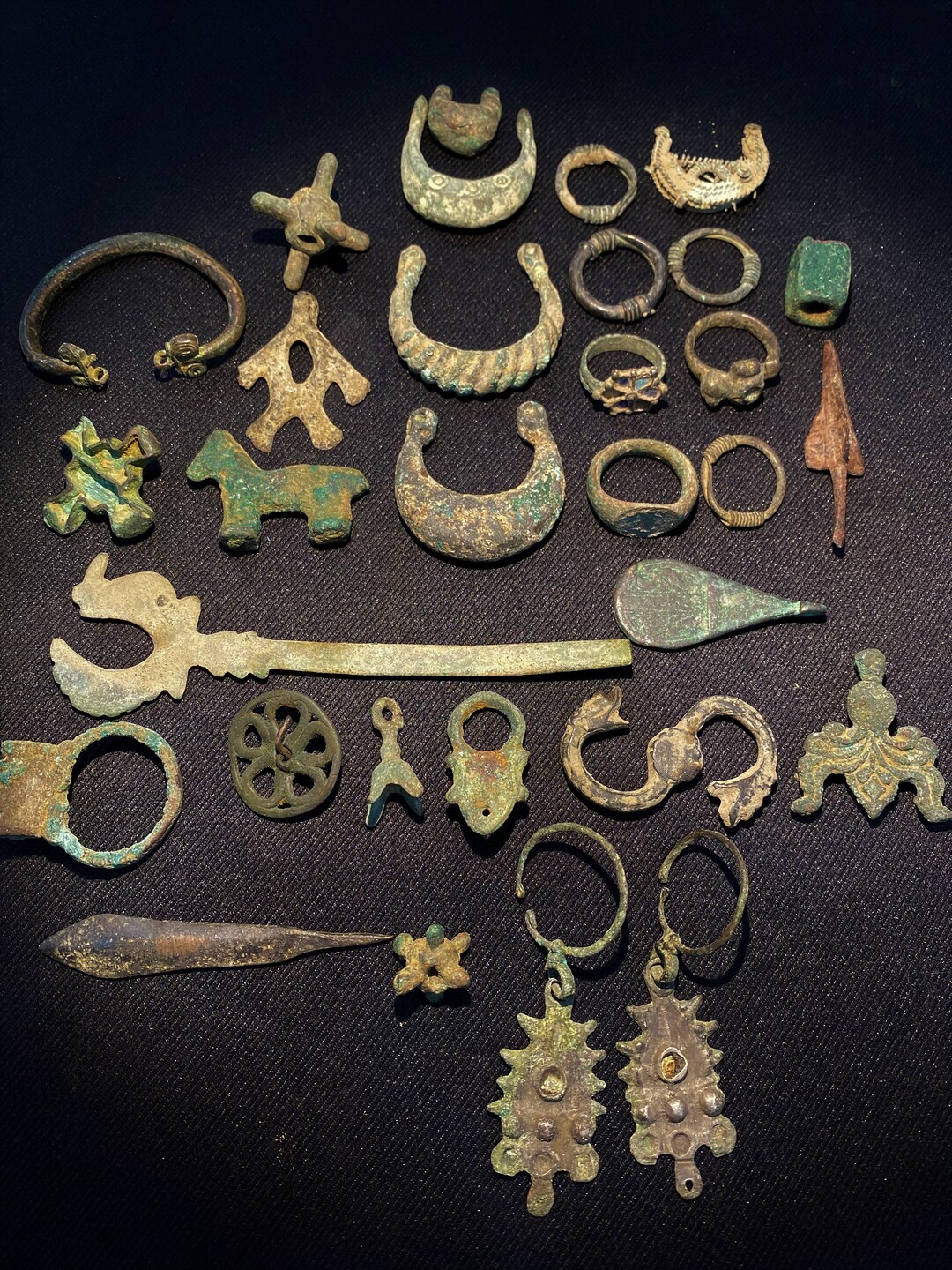Antique Bronze Ornaments Jewelry Collectable Lot - Etsy