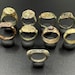 Ancient Near Eastern Roman Greek Sasanian Jewelry Bronze Signet Rings ...