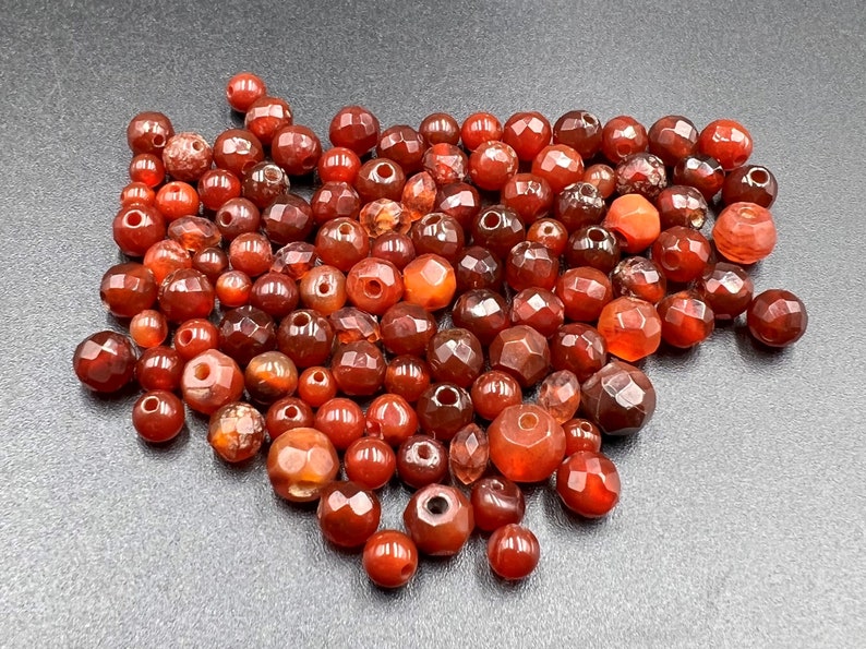 Ancient Agate Carnelian Old Beads - Etsy