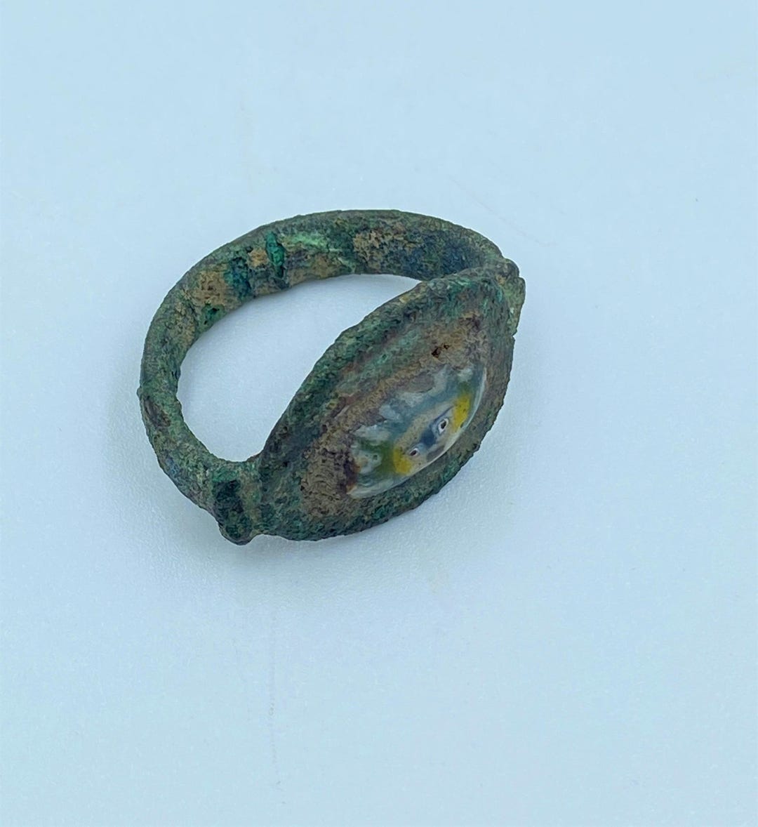 Zentralasiatische Antik Antik Ring Mosaik Glas Schmuck Ring - Etsy.de