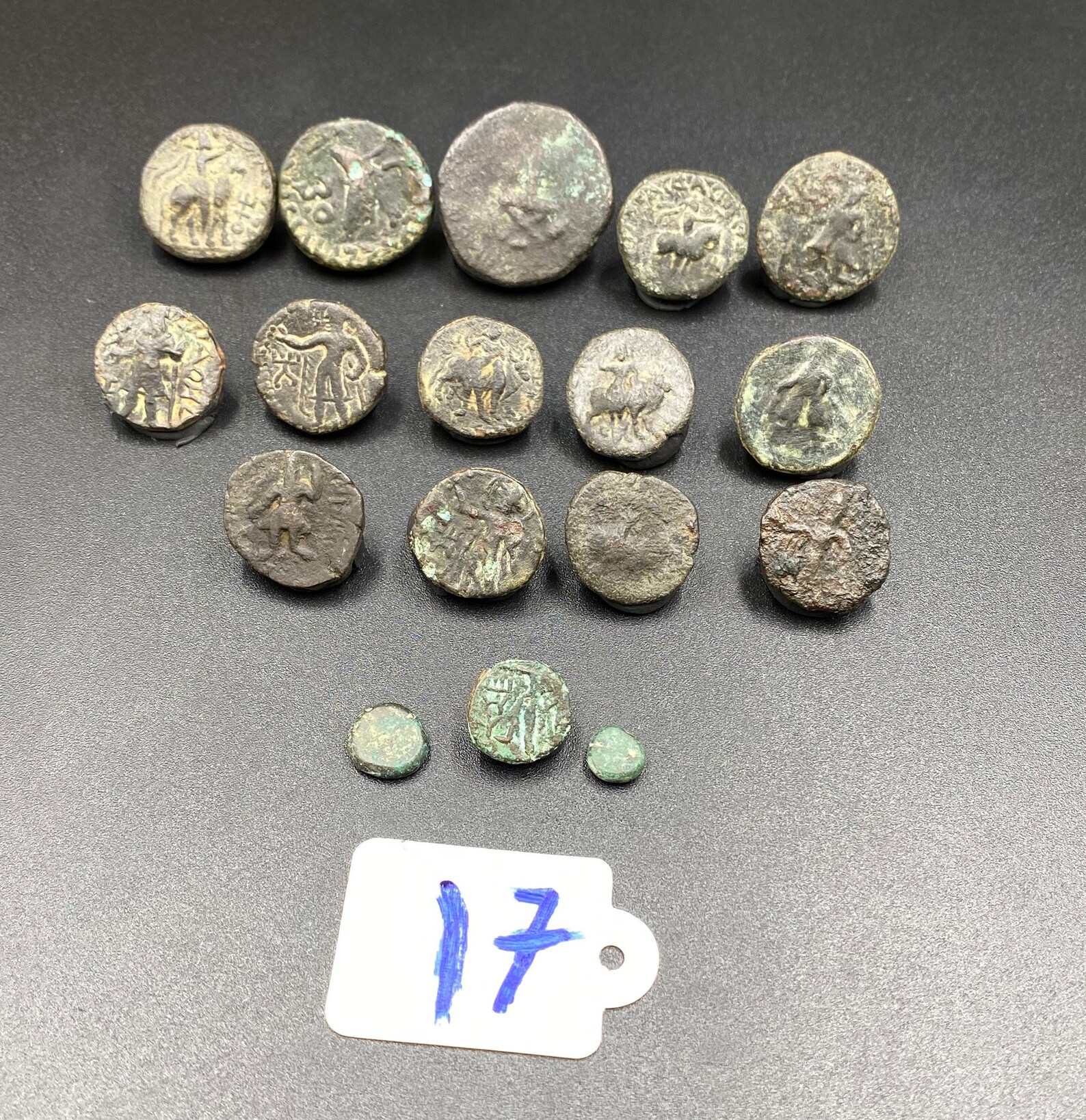 17 Old Ancient Antique Bronze Indo Greco Greek's Kushan | Etsy
