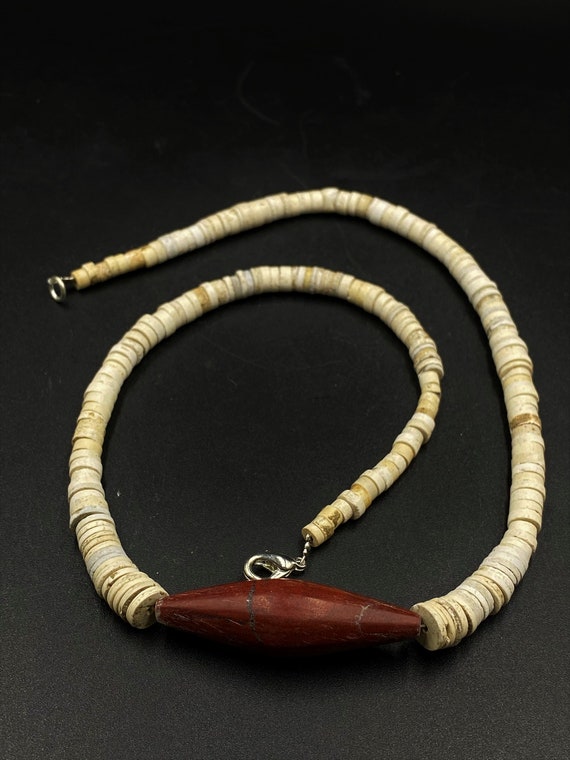 Old Antique Ancient Shell and Jasper Indus valley be… - Gem
