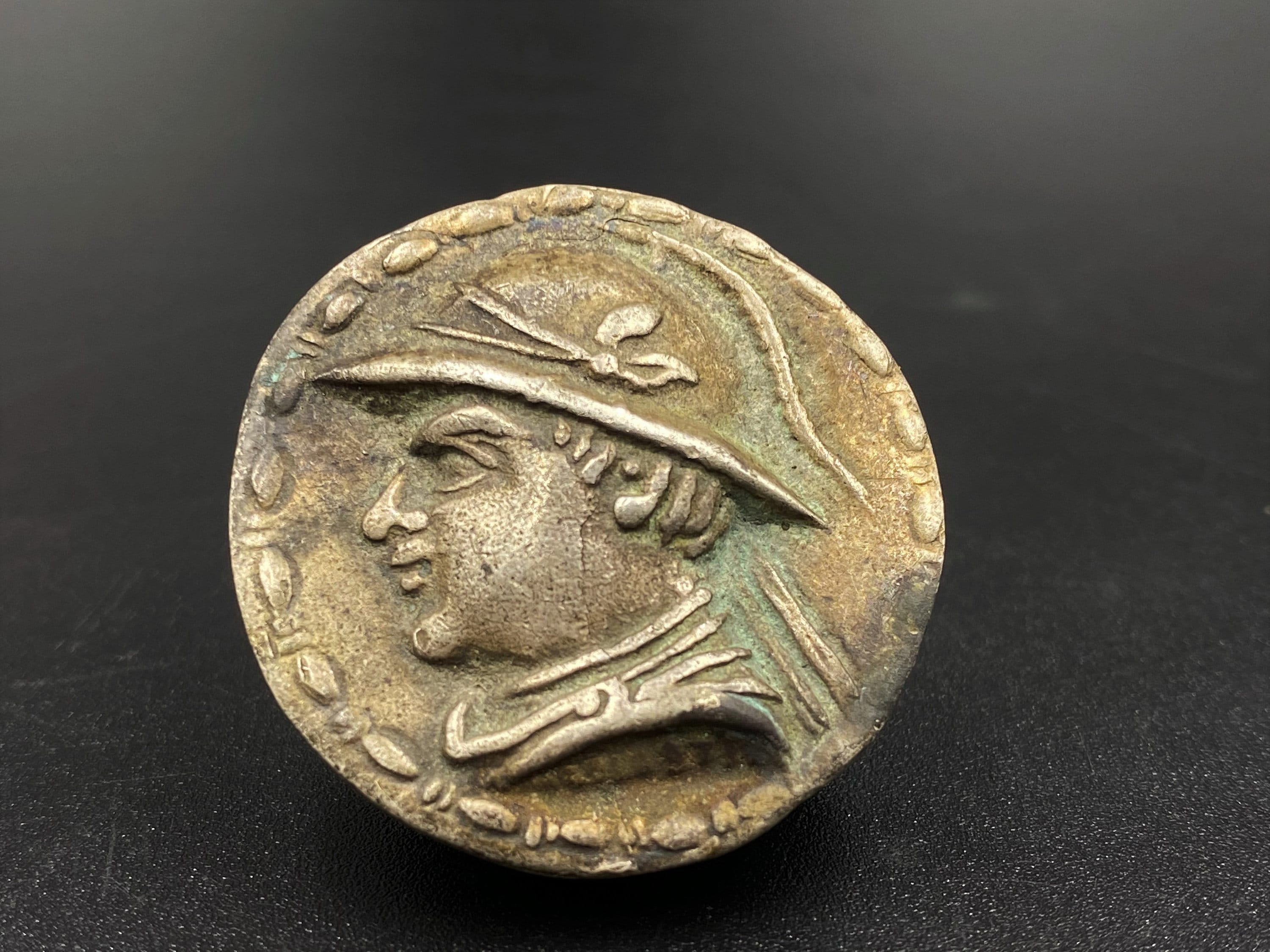 Coin Silver Old Ancient Antique Indo Greek Greco Bactrian - Etsy
