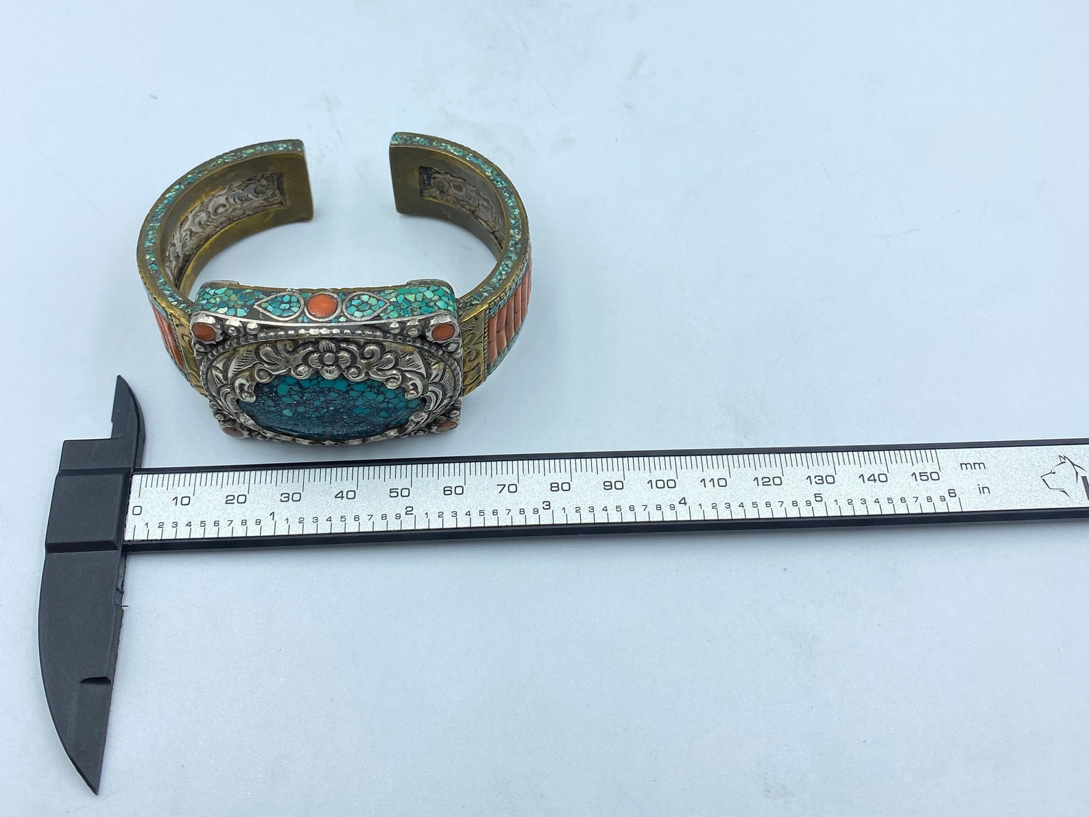Antique Hand Made Nepali Tibetan Vintage Jewelry Silver Coral - Etsy
