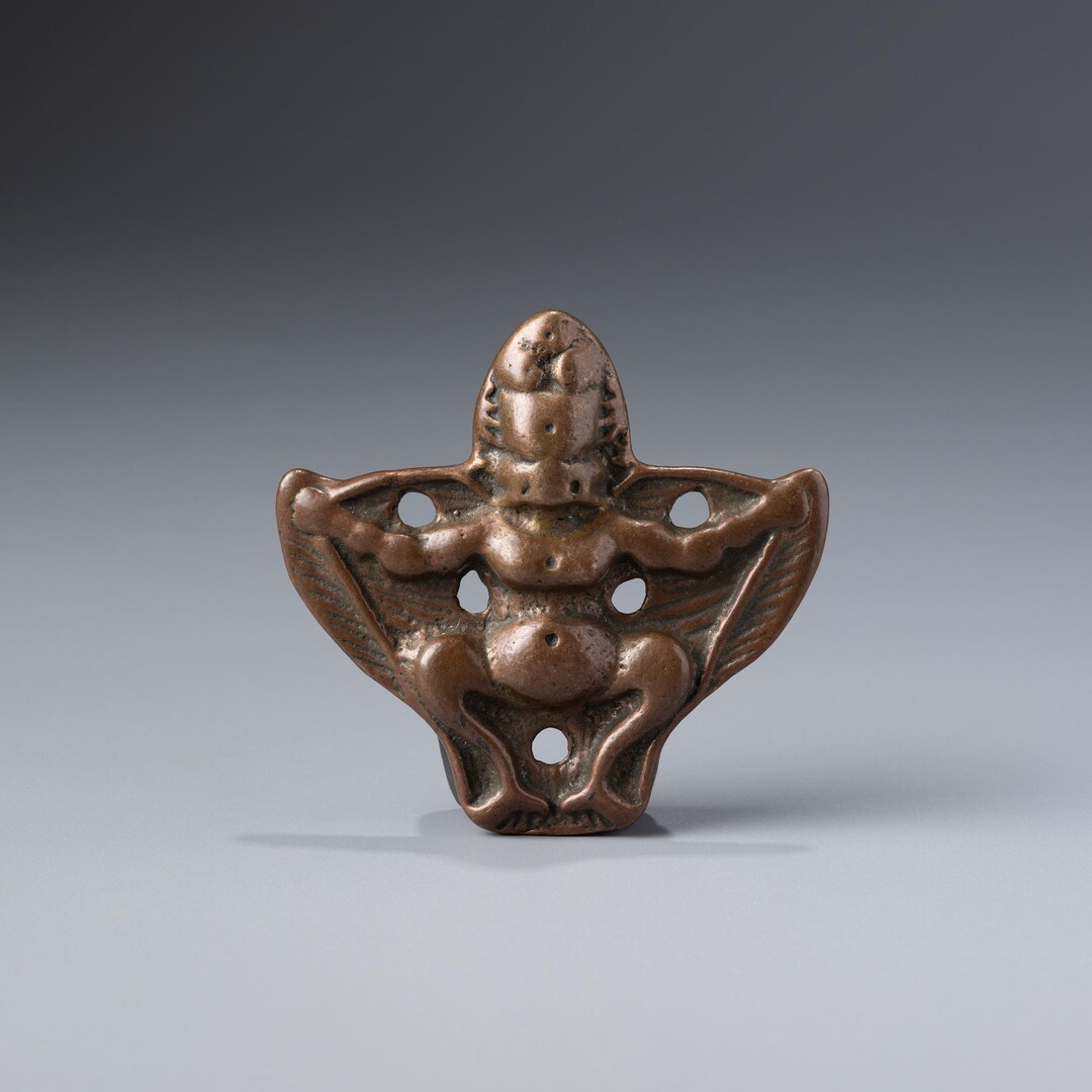 Old Tibetan Bronze Flying Garuda Bird Buddha Pendant - Etsy