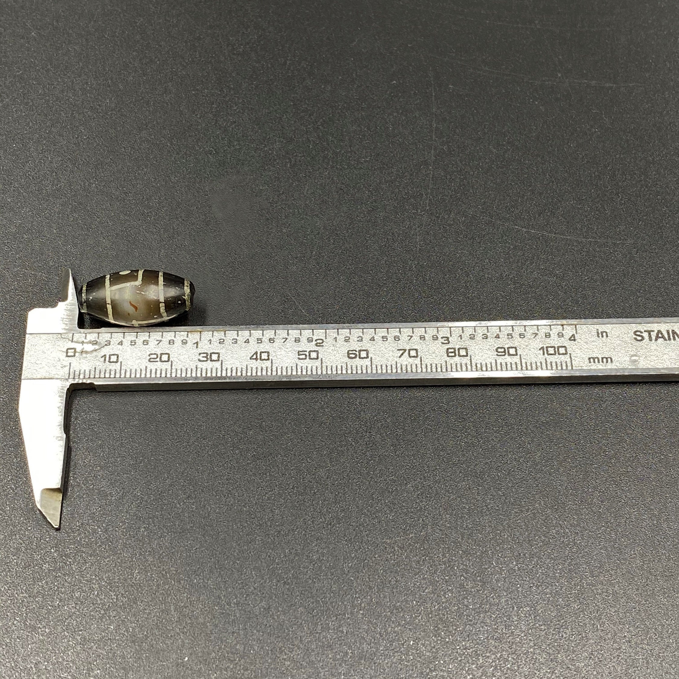 Old Himalayan Indo Tibetan Phum Dzi With Rare Pattern - Etsy