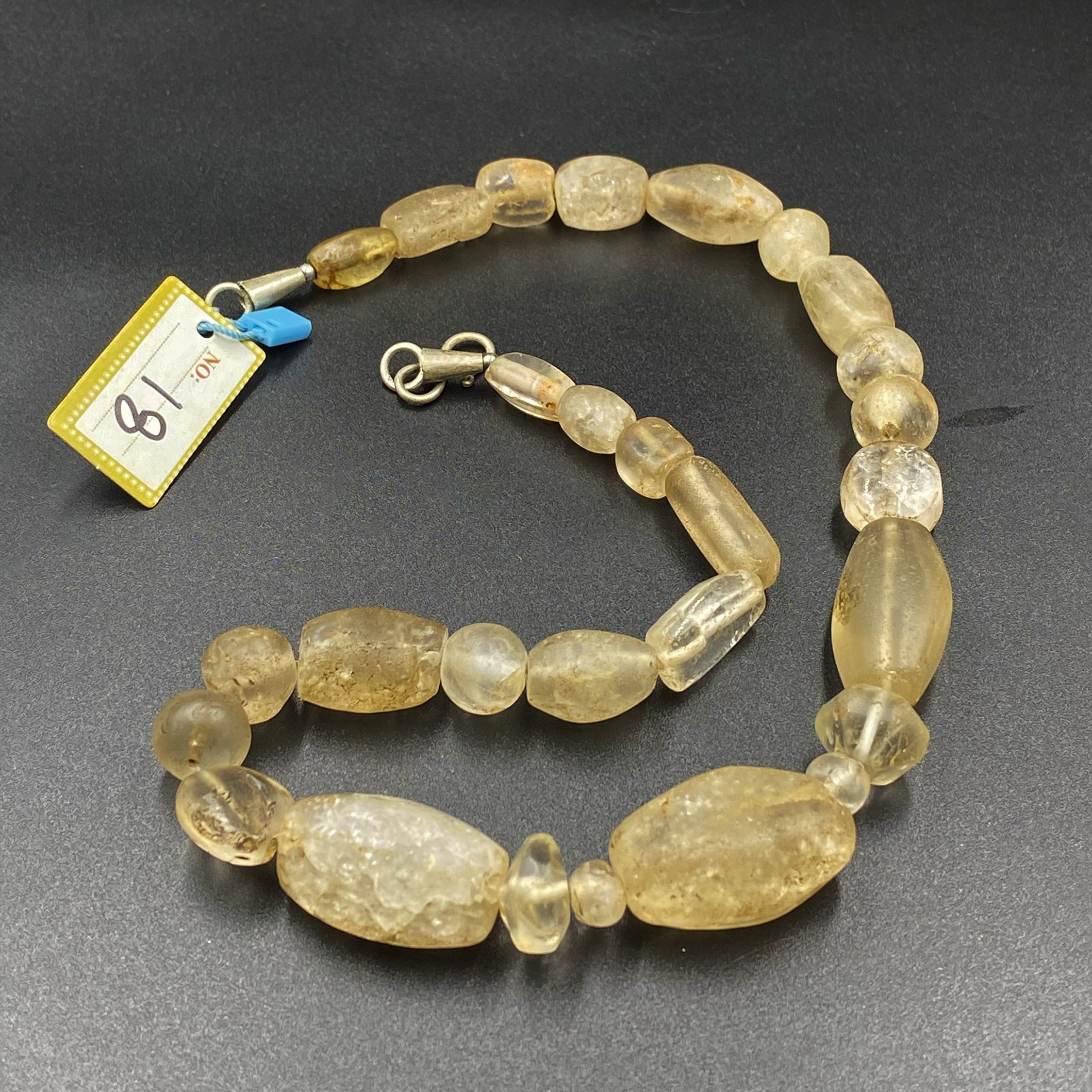 Rare Ancient Crystals Quartz Beads Necklace From Central Asia 500 BC - Etsy