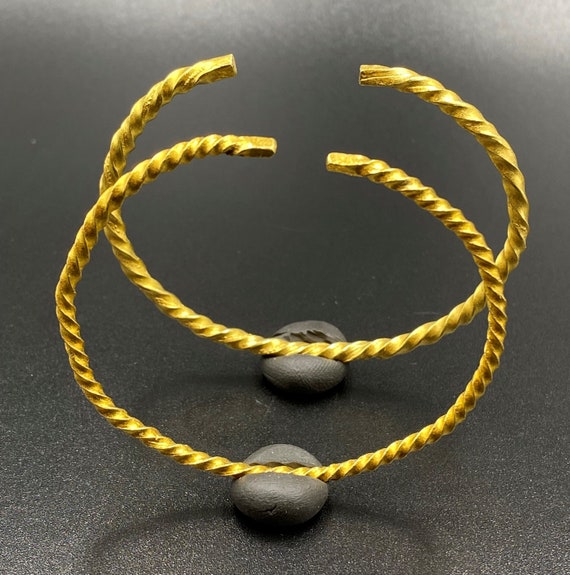 Ancient Greek Hellenistic Roman Gold Jewelry Bangles … - Gem