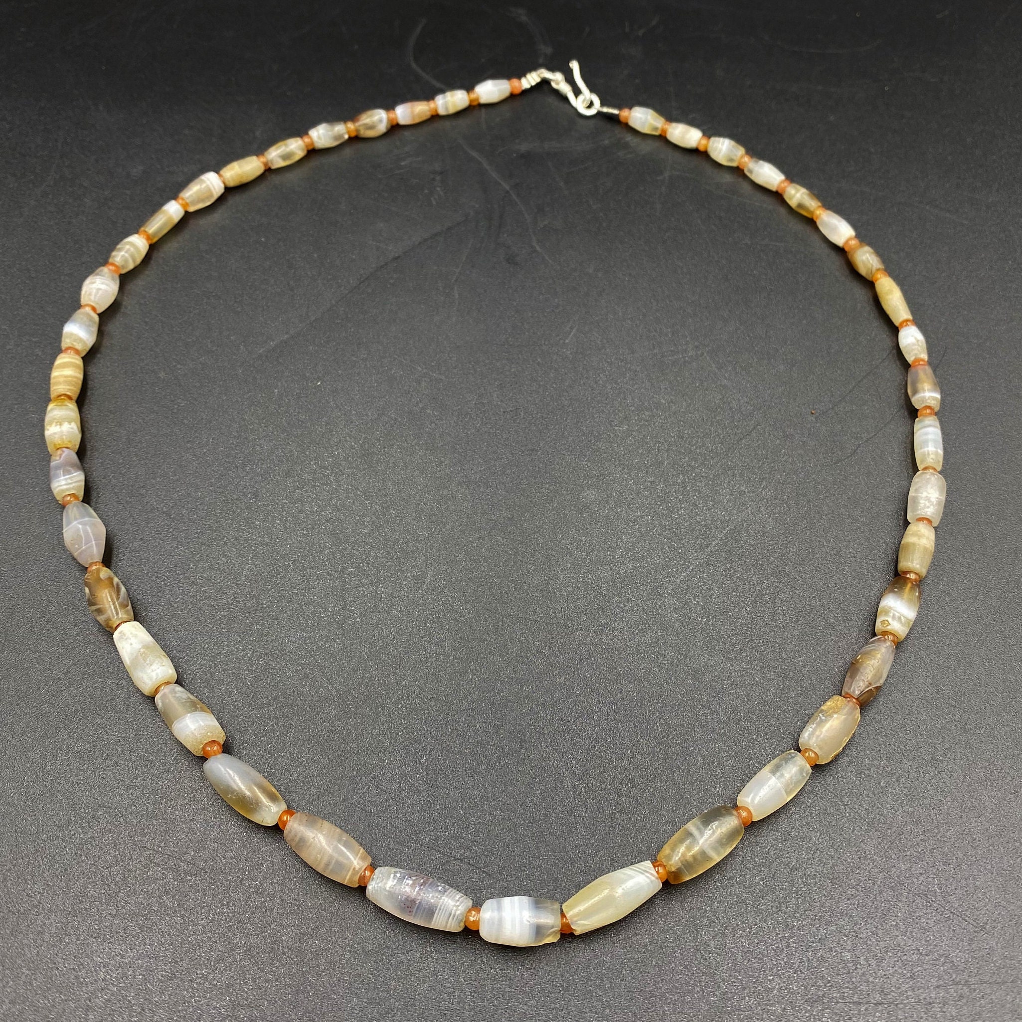 Antique Old Indo Greco Bactrian Ancient Agate Beads 256 BC - Etsy