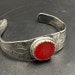 Vintage Antique Old Hand Made Silver Turkmani Bangle Bracelet Jewelry ...