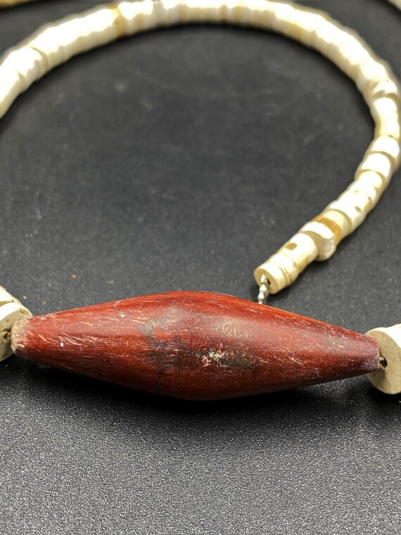 Old Antique Ancient Shell and Jasper Indus valley be… - Gem