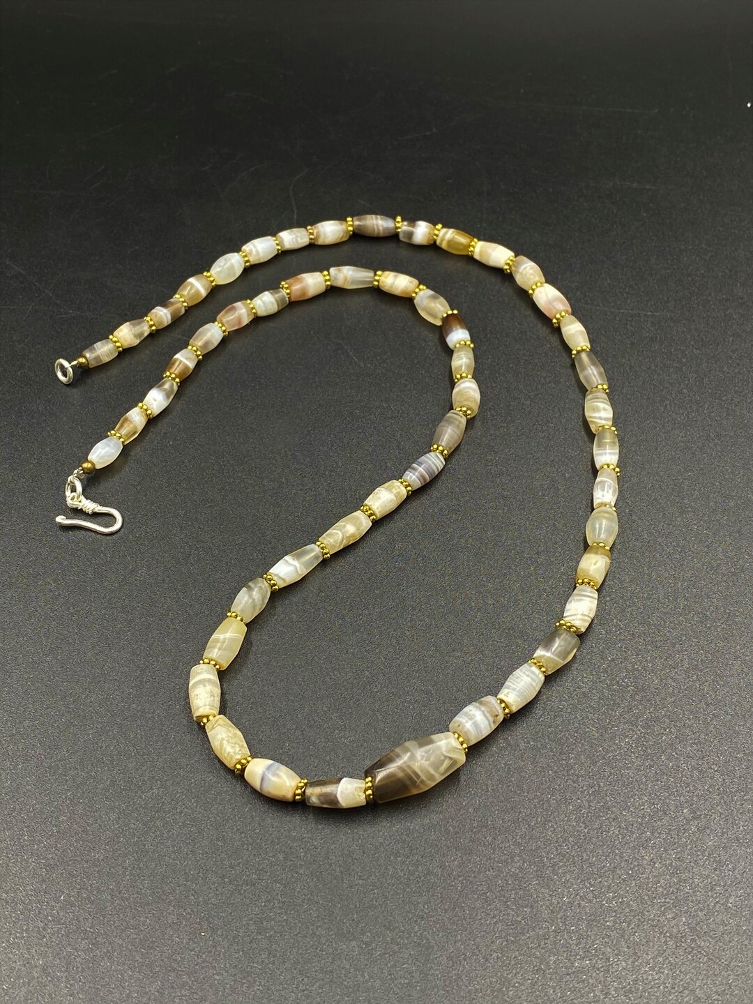 Antique Old Indo Greco Bactrian Ancient Agate Beads 256 BC - Etsy