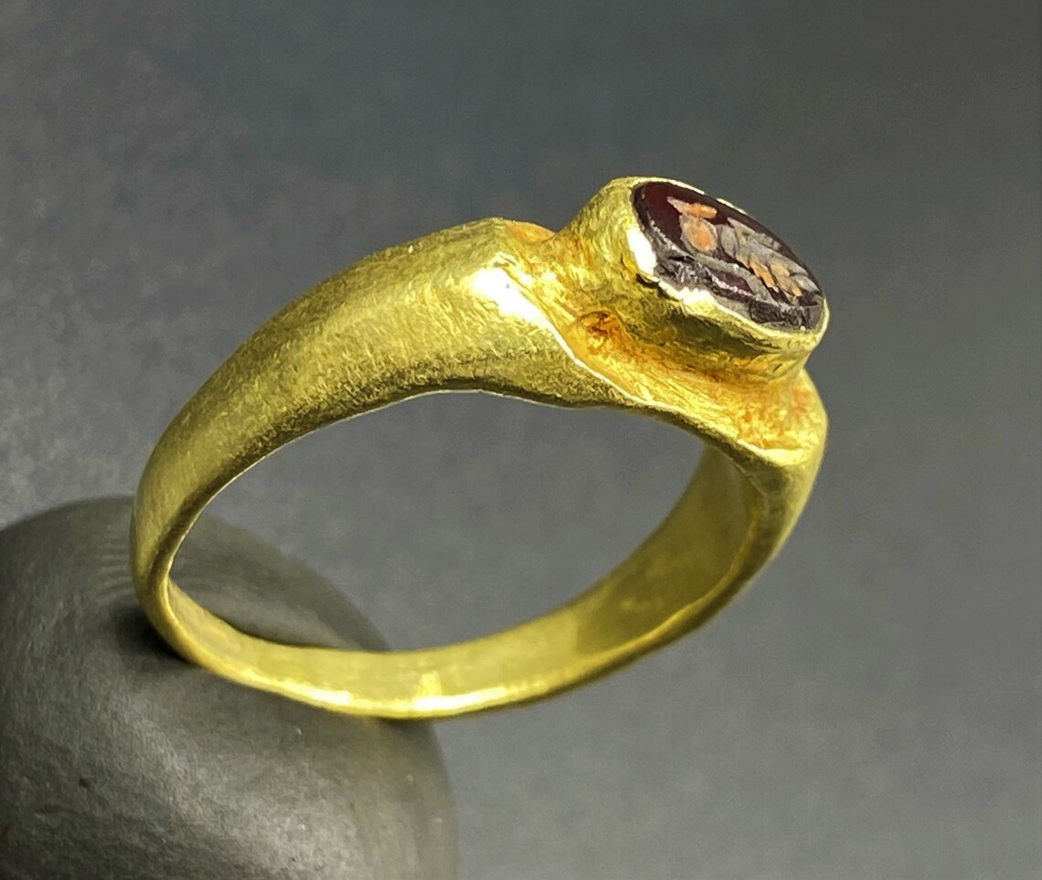 Antik Gold Schmuck Ring aus antikem griechischen Reich mit | Etsy
