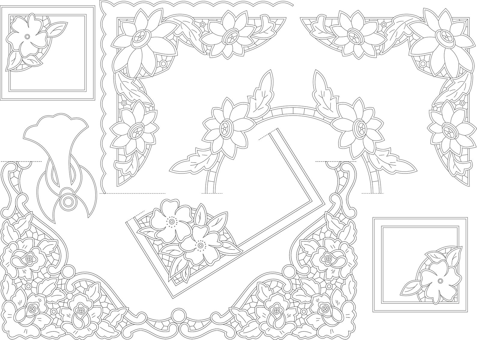 15 Iron on Patterns, Transfer Patterns, Richelieu Embroidery, Patterns ...