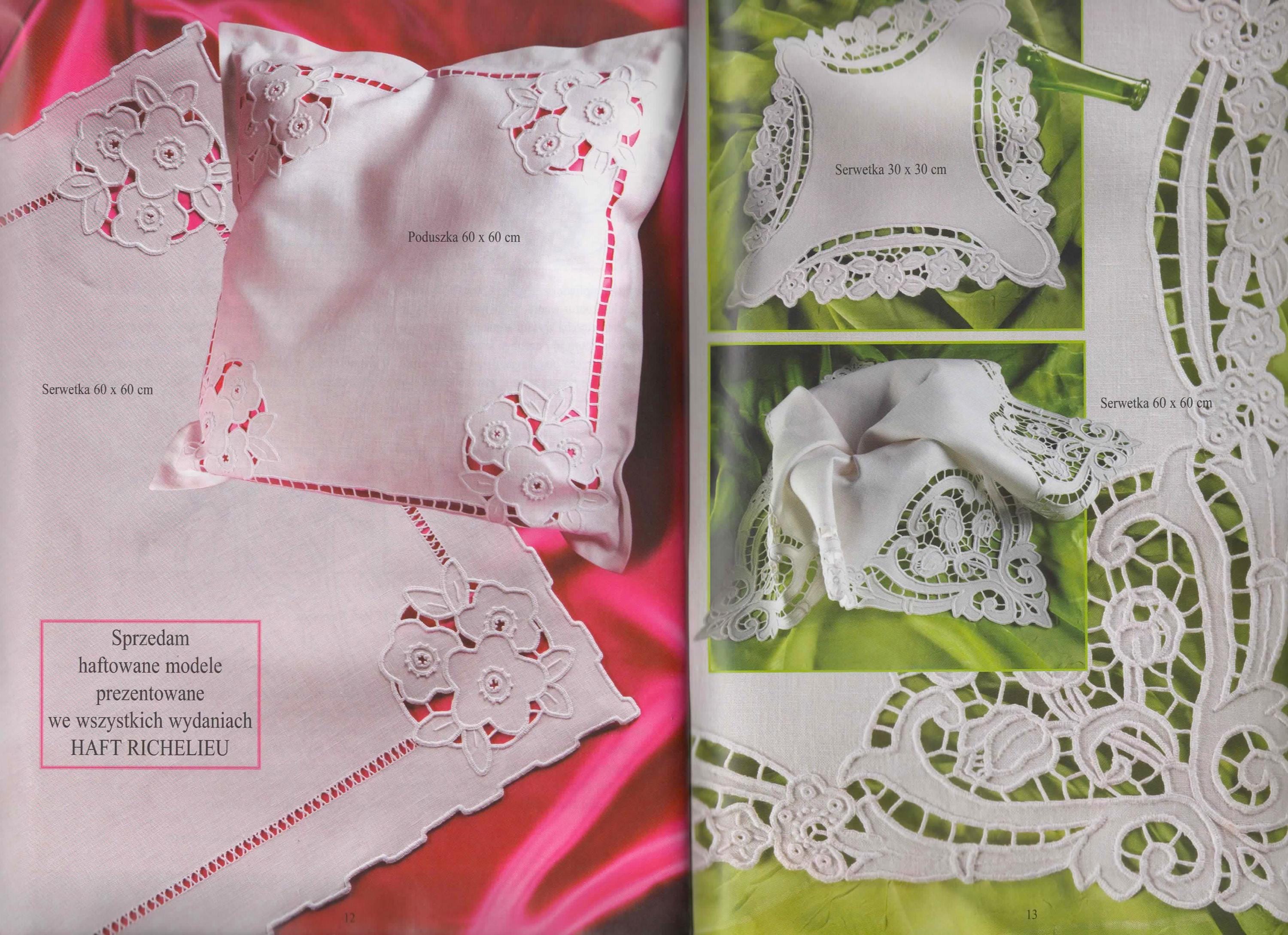 Embroidery Magazine , Transfer Patterns, Richelieu Embroidery, Patterns ...