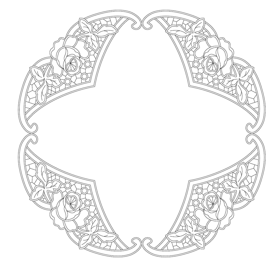 CUTWORK EMBROIDERY KIT | Richelieu Embroidery | Richelieu Kit | Pre ...