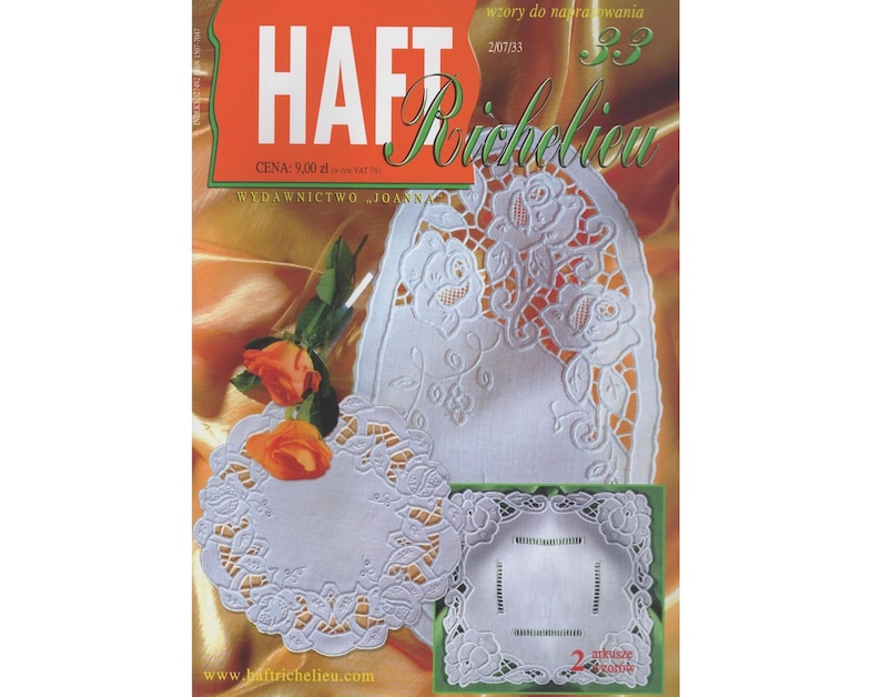 Embroidery Magazine , Transfer Patterns, Richelieu Embroidery, Patterns ...