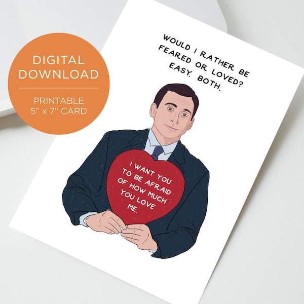 The Office Card - Etsy