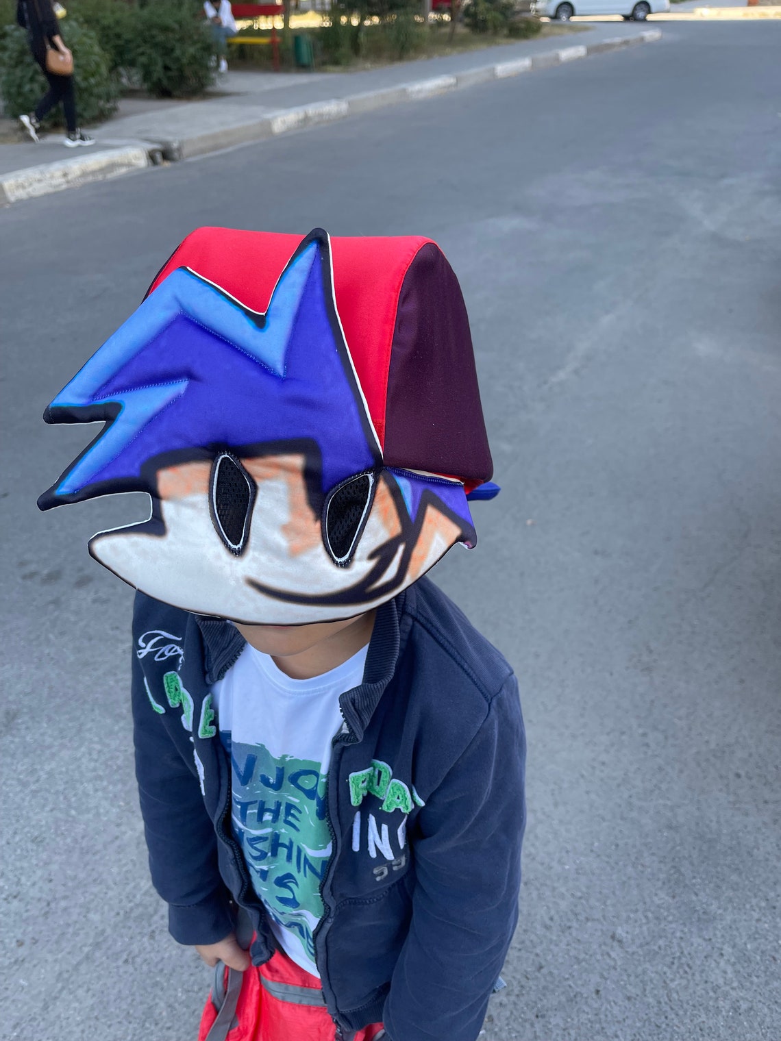 3D Mask Carnival Lemon Demon Monster Friday Night Funkin | Etsy