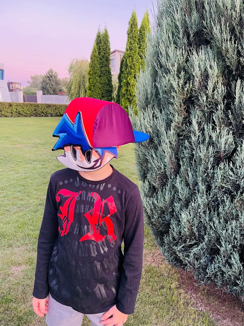 3D Mask Carnival Lemon Demon Monster Friday Night Funkin | Etsy