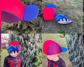 Friday Night Funkin Tank Man Cosplay - Etsy Hong Kong