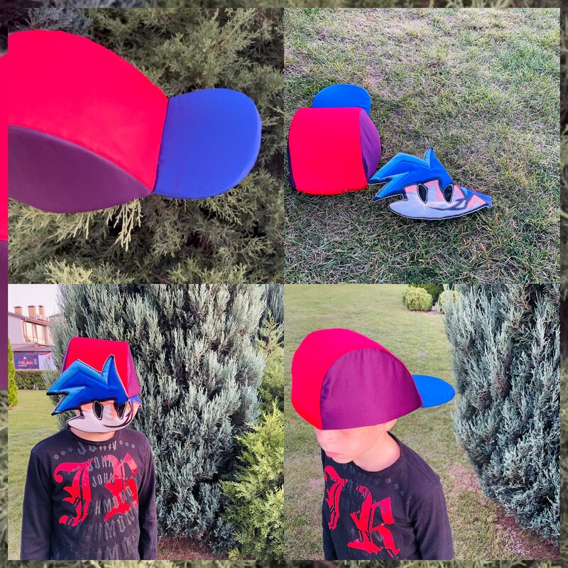 Fnf Boyfriend Costume - Etsy