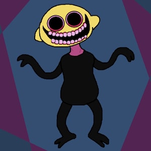 3D Mask Carnival Lemon Demon Monster Friday Night Funkin Inspired - Etsy