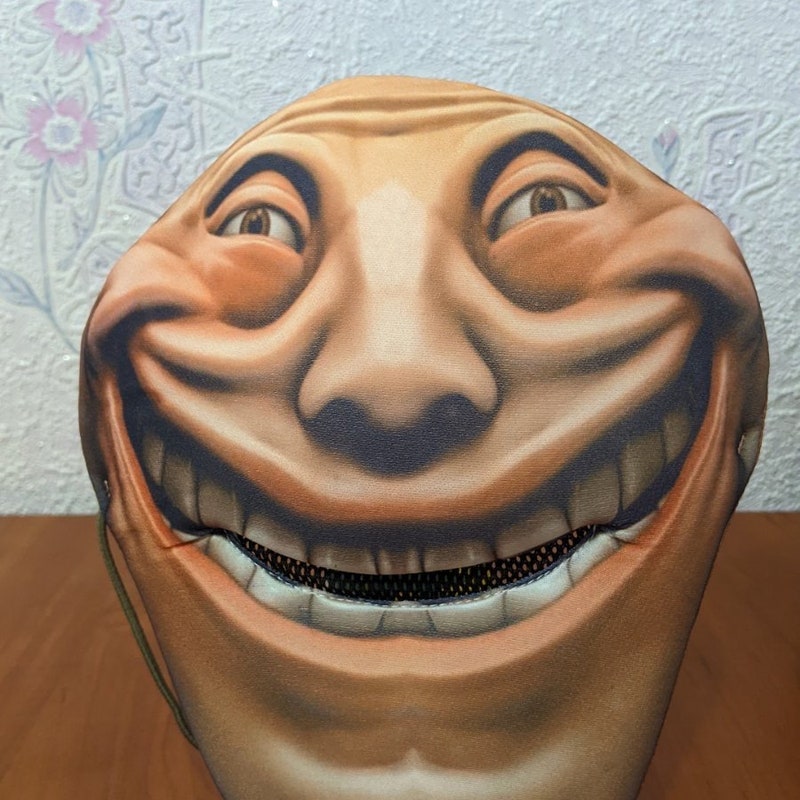 Troll Face Costume - Etsy