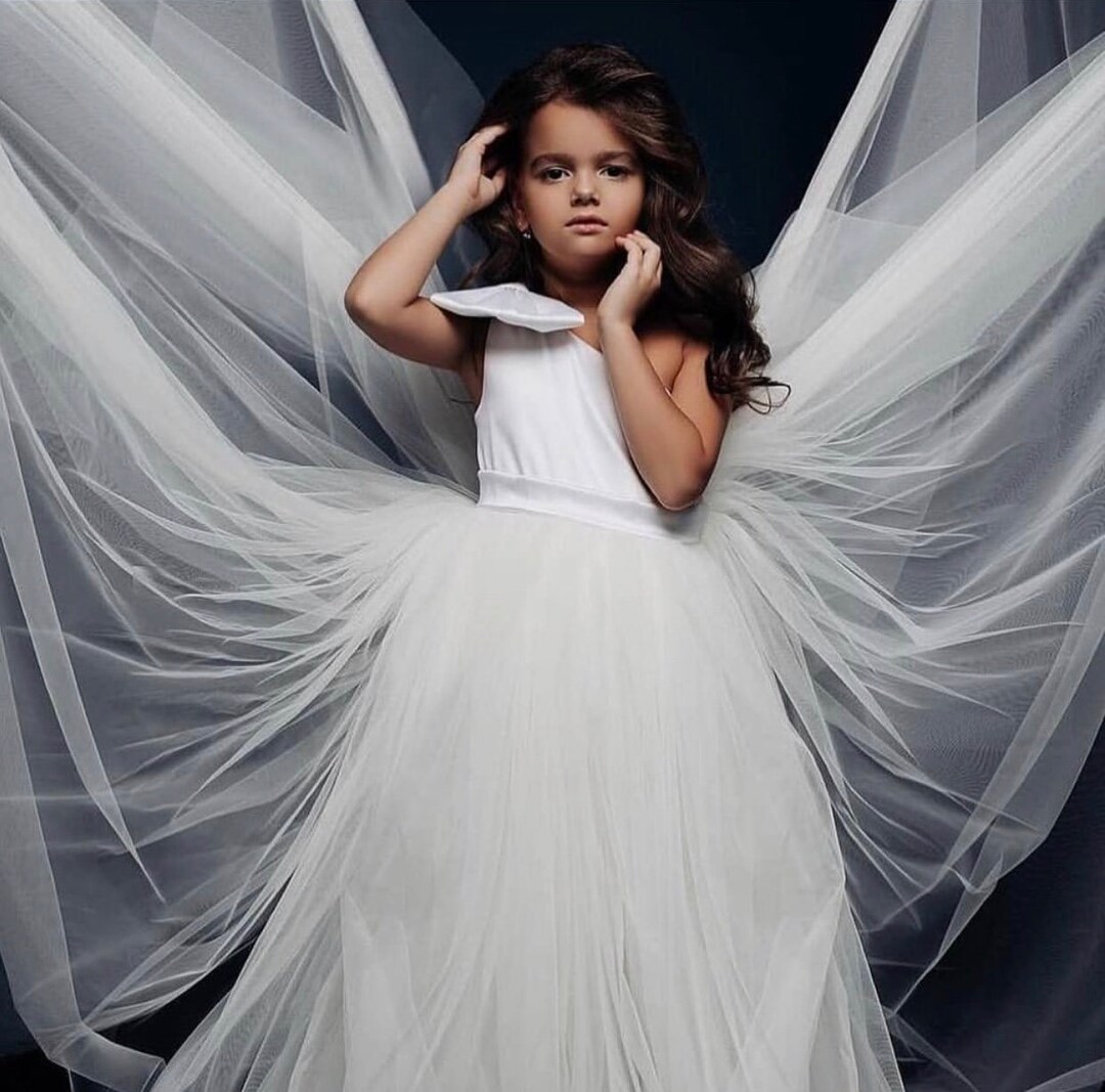 Tutu Girl Dress Tulle Flower Girl Dress Dress Floral Girl Dresses