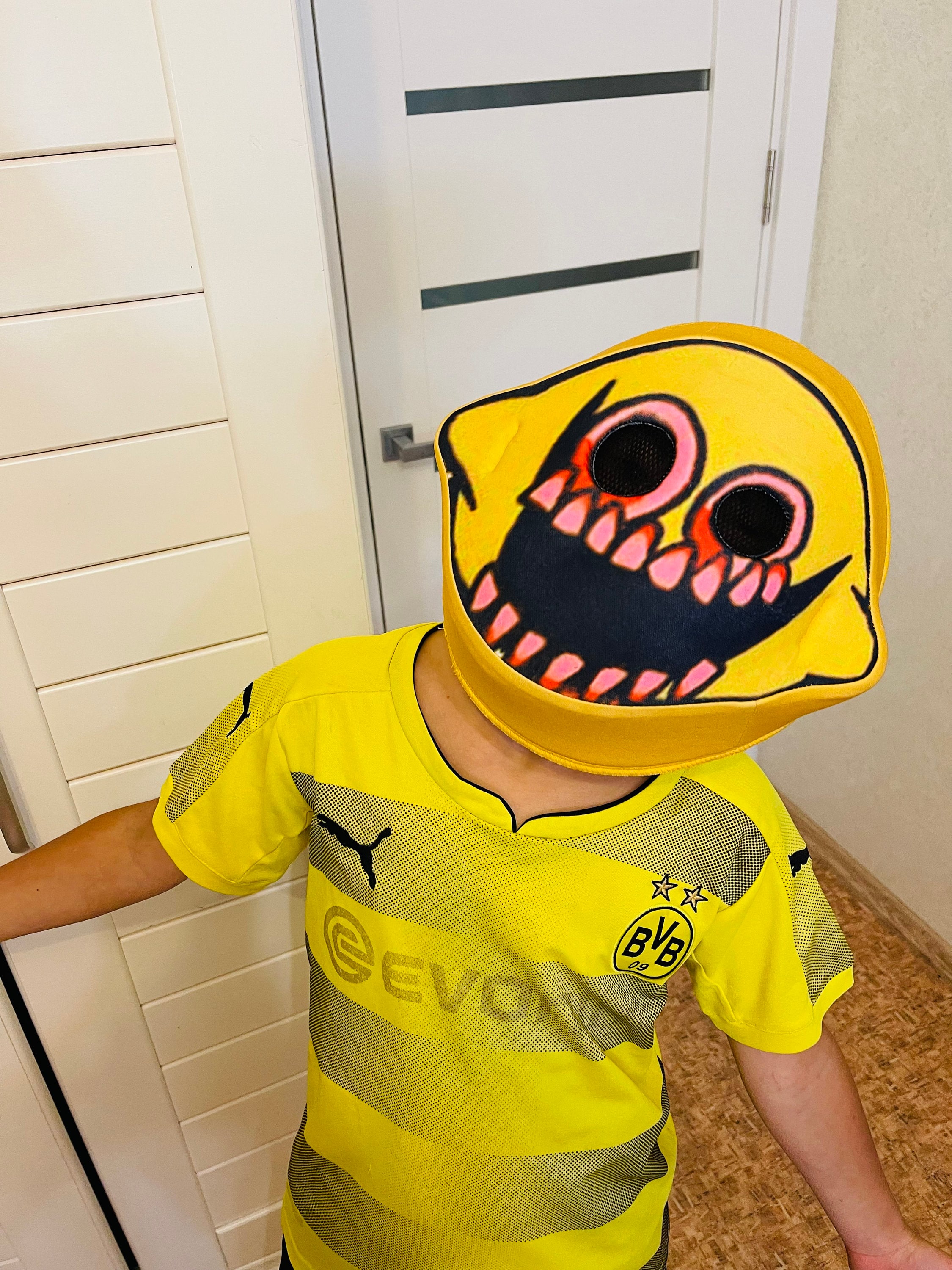 3D Mask Carnival Lemon Demon Monster Friday Night Funkin - Etsy