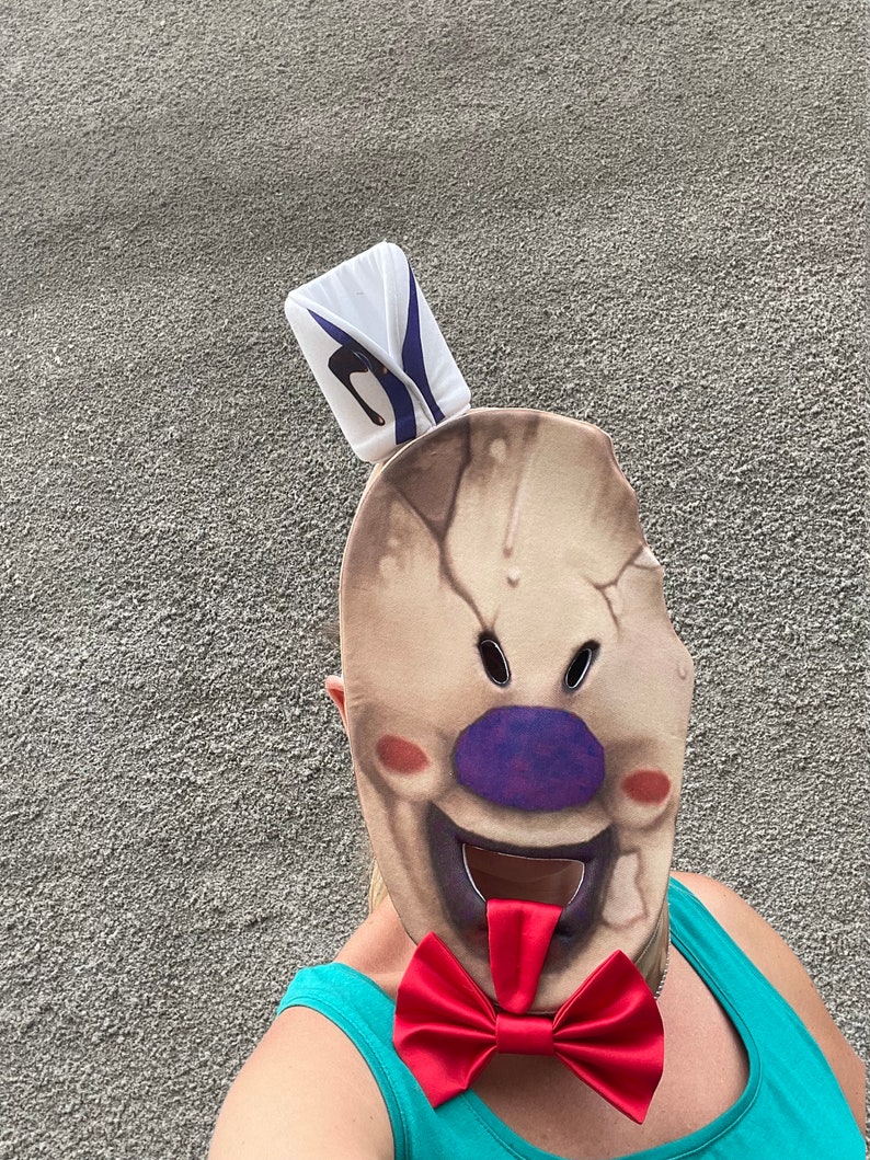 Mask Ice Cream Rod Game Inspired Ice Cream Soft Mask Ice Cream | Etsy